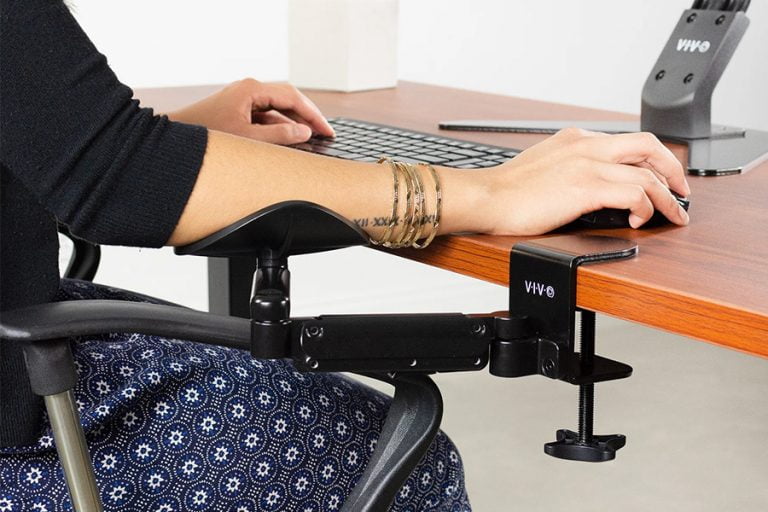 Enhance Your Workspace with the Clamp-On Adjustable Armrest for Desk ...